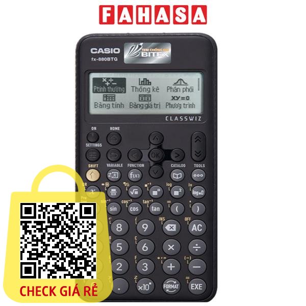 [Mã giảm 15%] Máy Tính CASIO FX 880 BTG Màu Đen