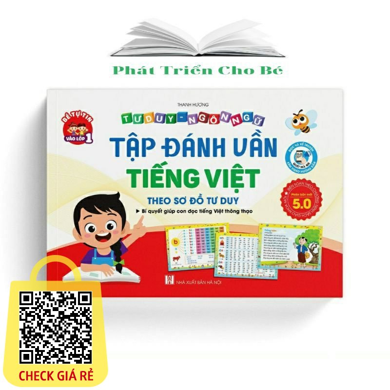 [Mã giảm 7%] Sách Tập Đánh Vần Tiếng Việt Theo Sơ Đồ Tư Duy